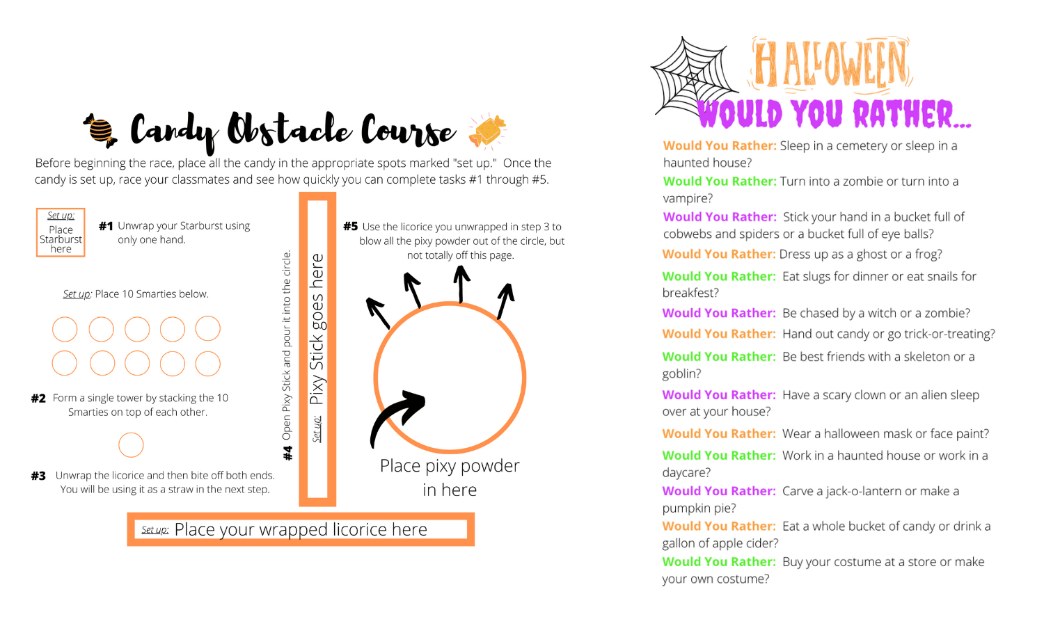 Class Party Printables - MyClassroomPARTY