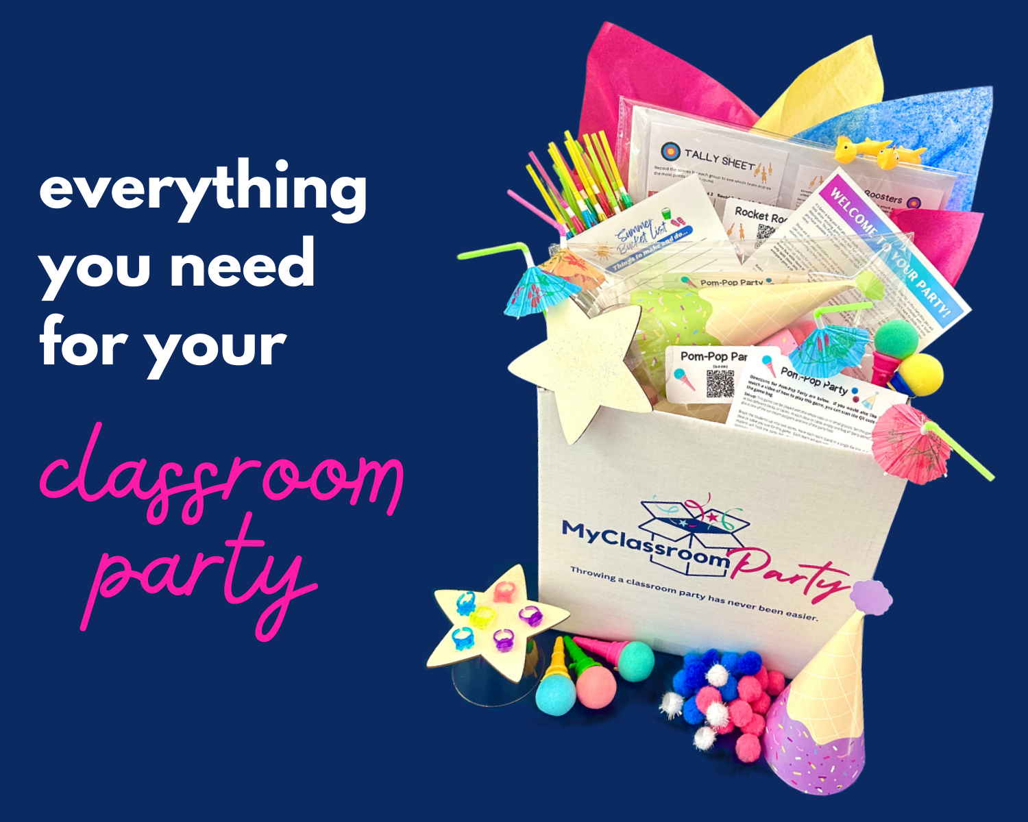 Class party games, crafts and activities - MyClassroomParty