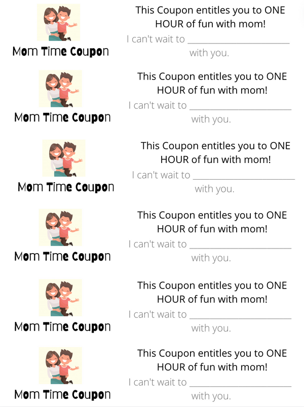 Mom Time Coupons - Free Download - MyClassroomParty